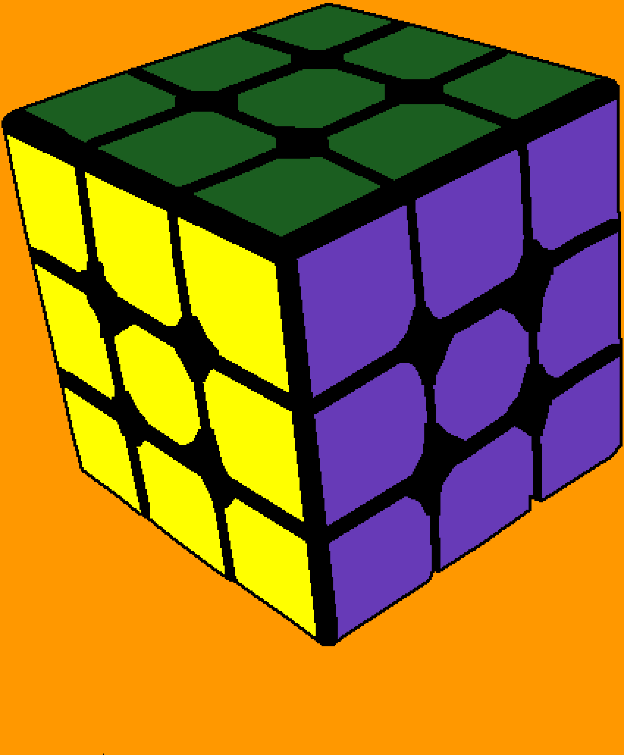Pixilart - Rubix cube alternate colors by MegaUmbreon