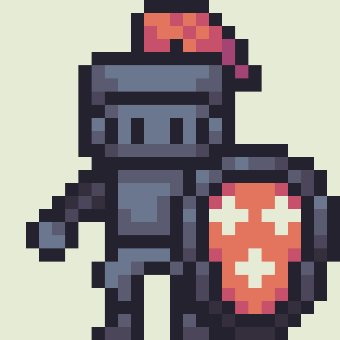 Pixilart - knight sprite by RI0