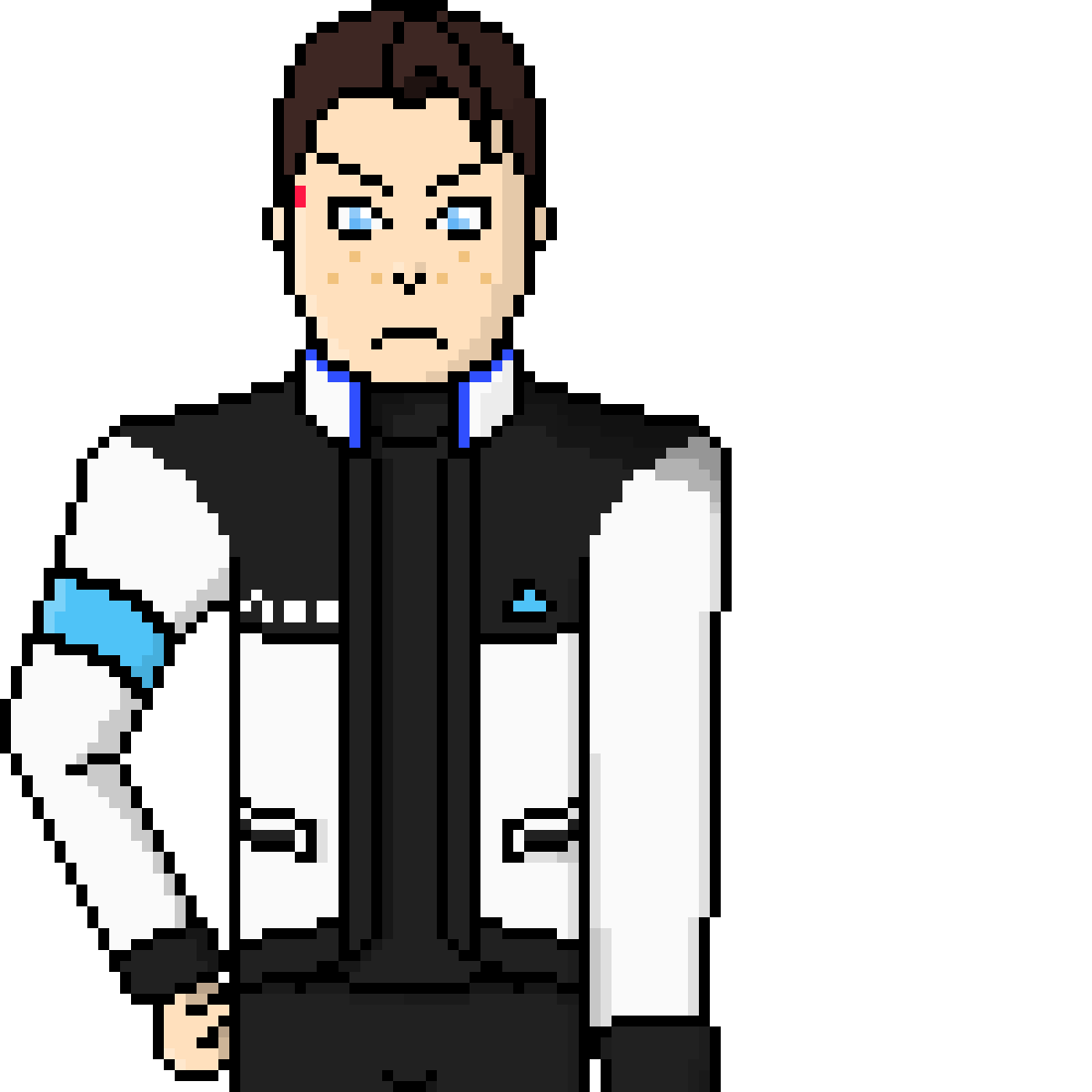 Pixilart - Rk900 angry Pixel art by Gaihokuwu