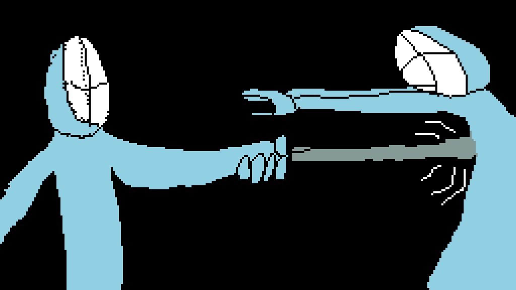 Editing Fencing Sketch - Free online pixel art drawing tool - Pixilart