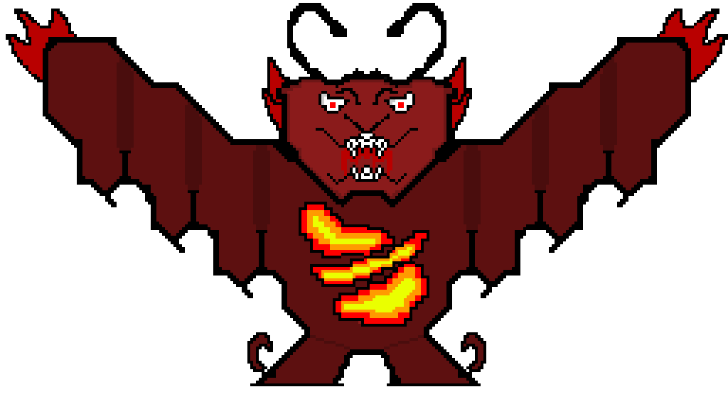Editing Smaug (For PixelKnight) - Free online pixel art drawing tool ...