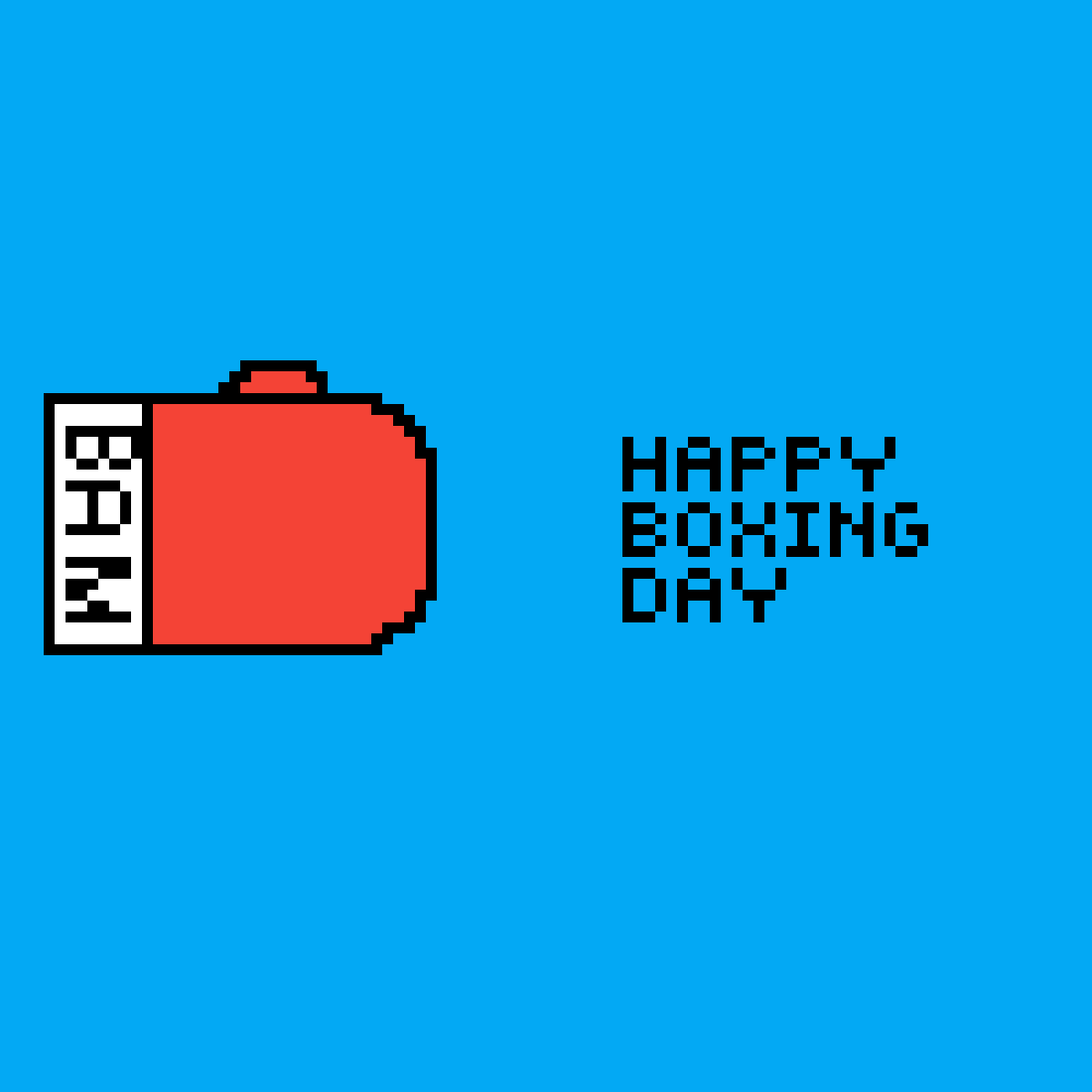 Pixilart - happy boxing day by pixi