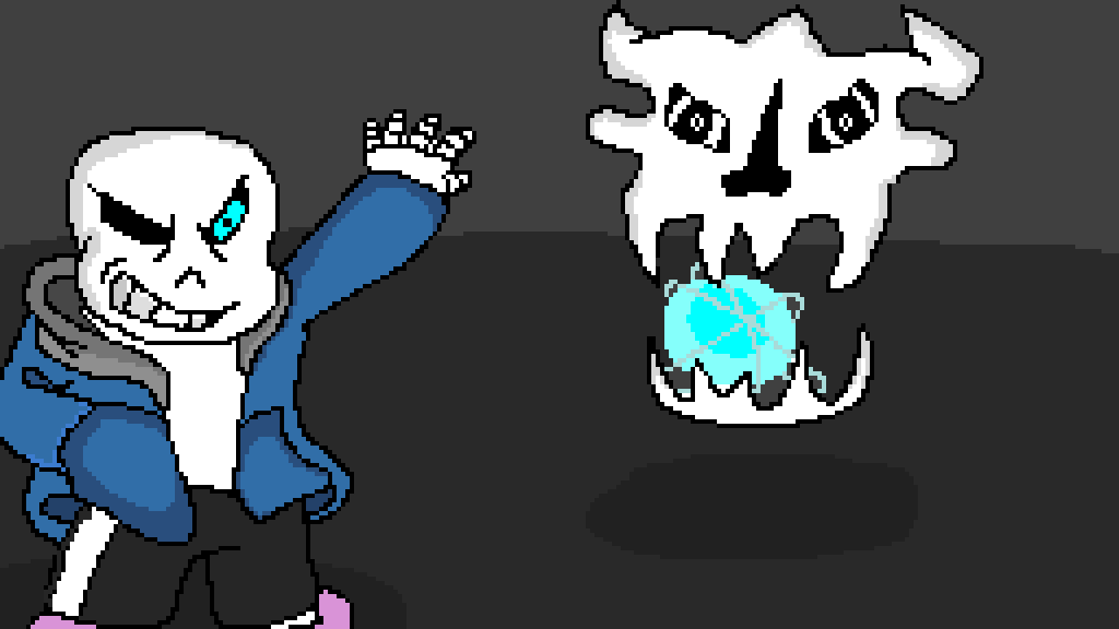 Pixilart - Bad Time Sans by andyTM