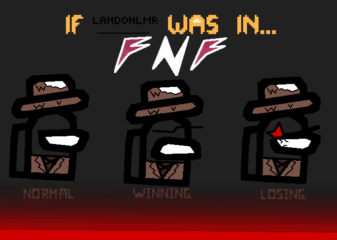 Pixilart - Fnf icons by LandonLMR