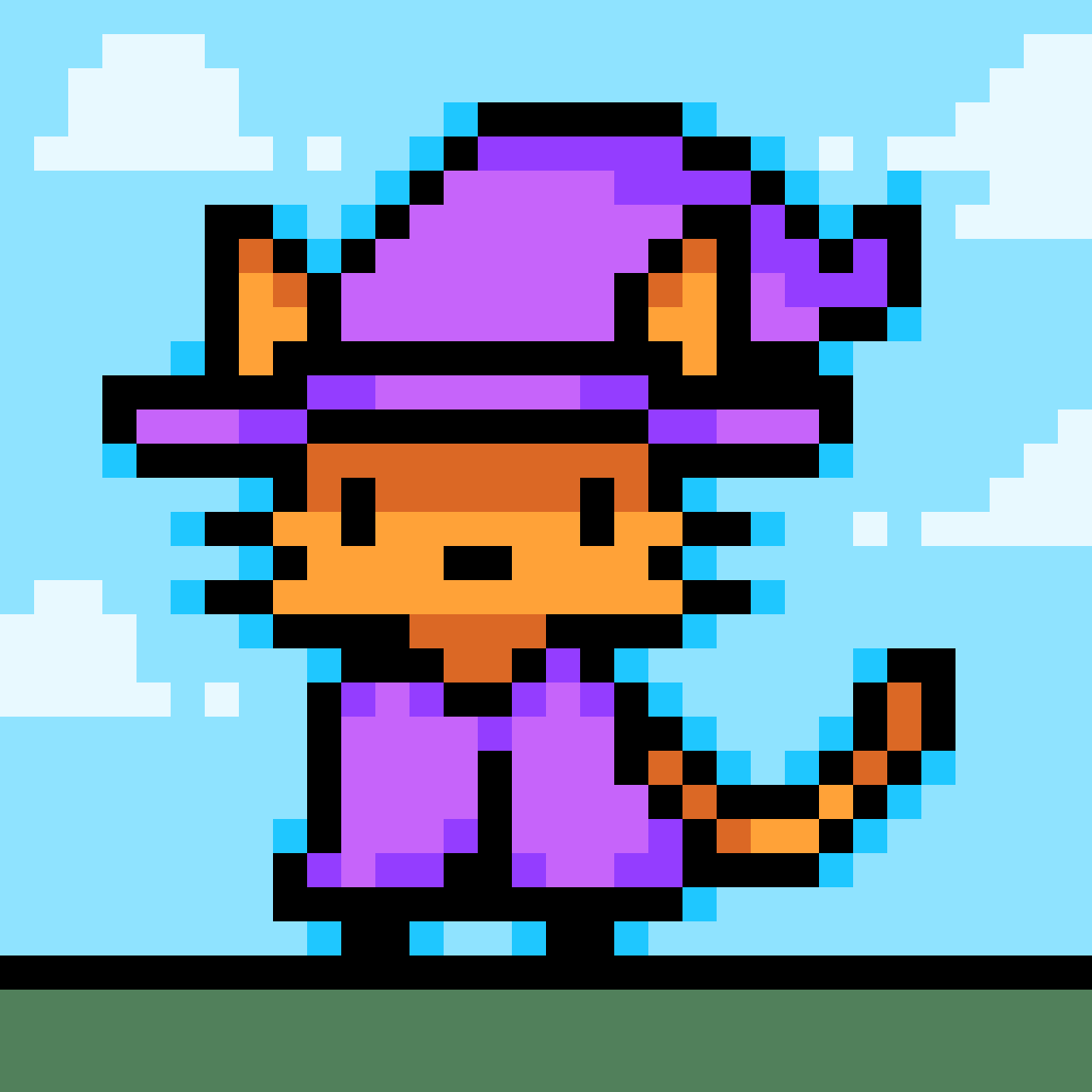 Pixilart - Magicat original by Lavakitty