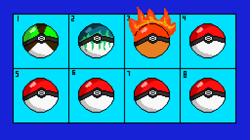 Pixilart - Make Your Own Pokeball by cr1t1c4lg4m3r