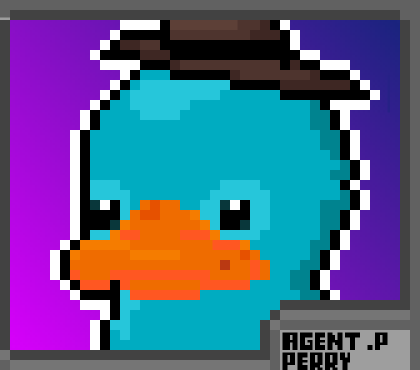 Pixilart - AGENT P by ClockworkArtist
