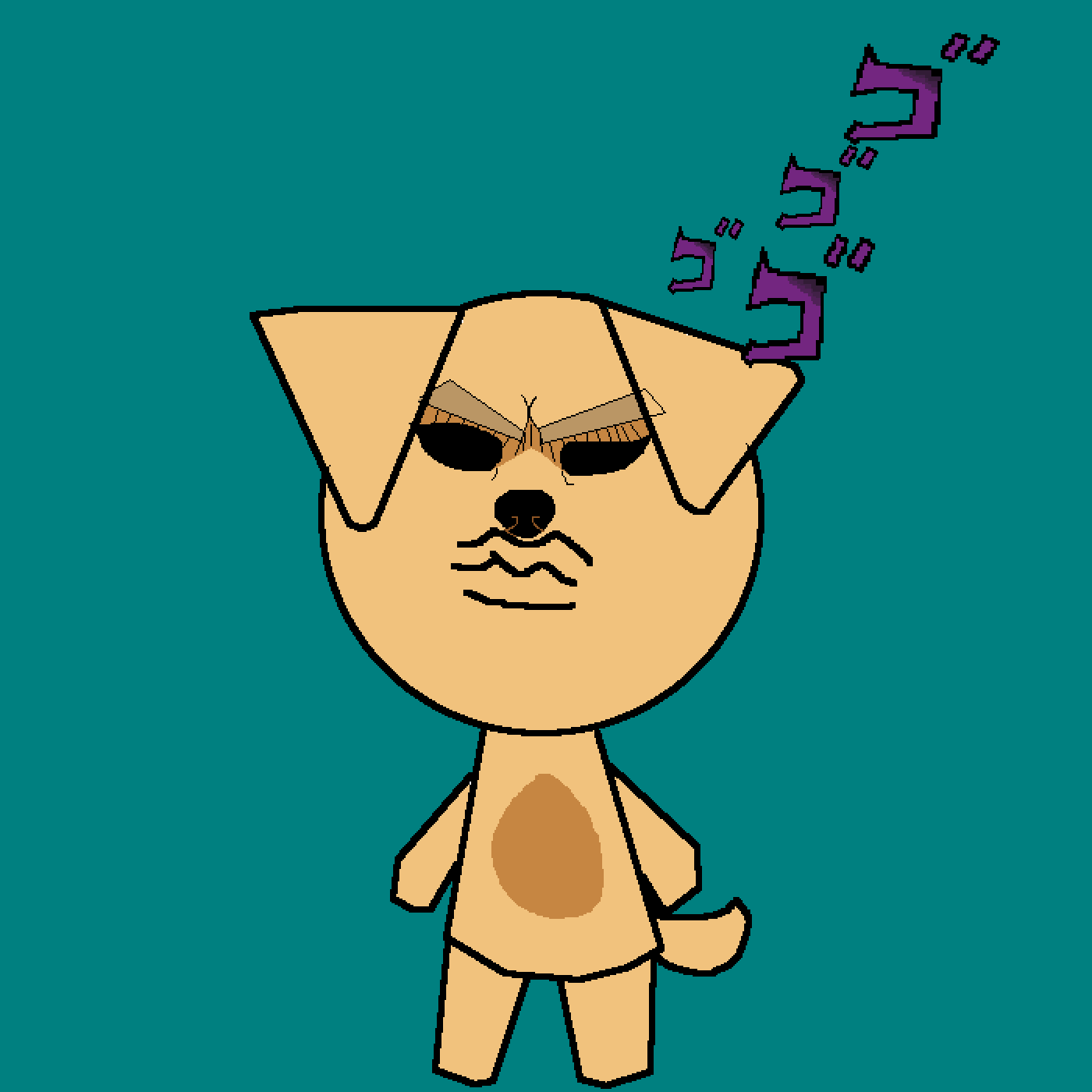 Pixilart - jojo dog by GamerMan