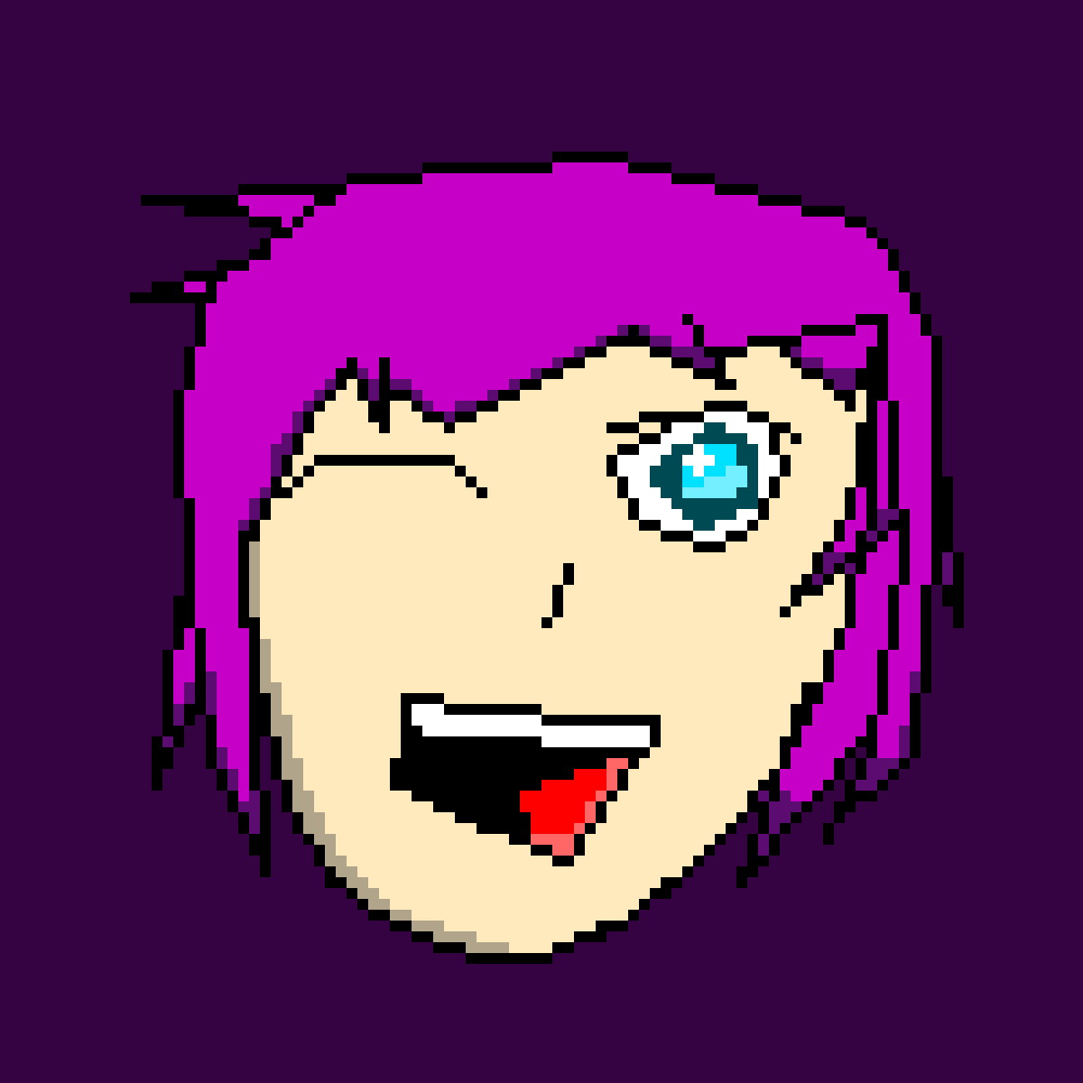 Pixilart - first face by Jacob-Bradbury