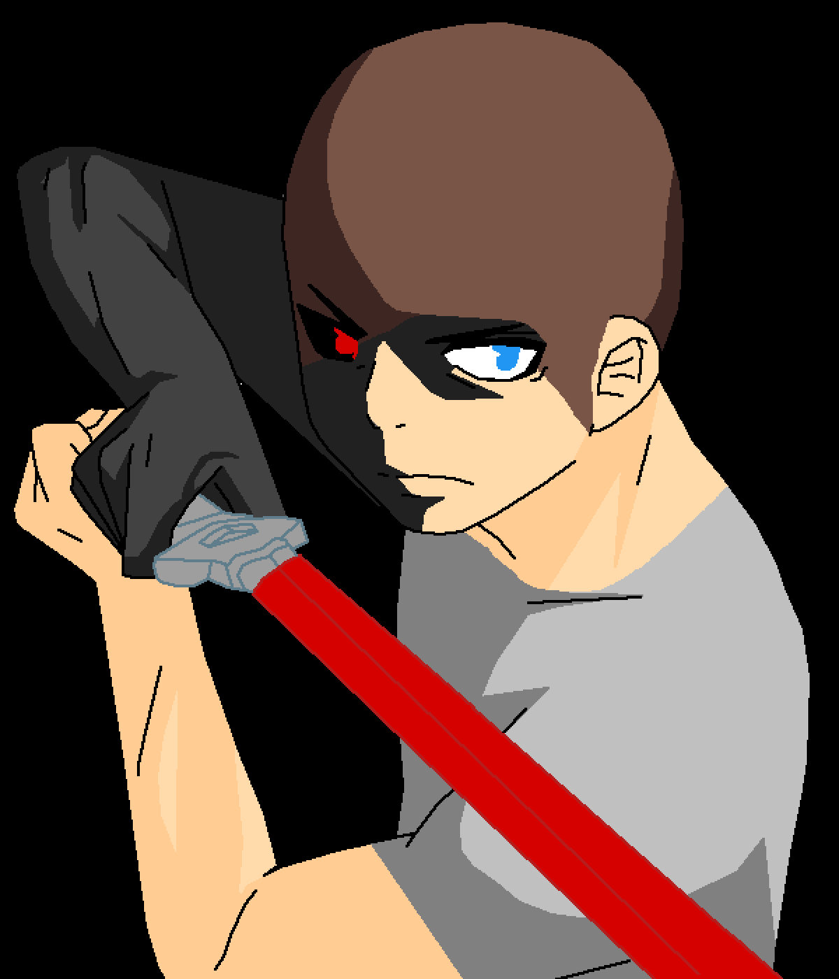 Pixilart - fight by Fallen-Angel-21