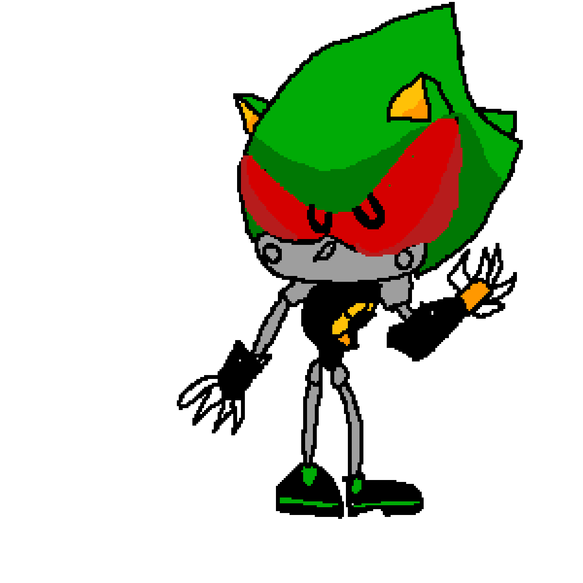 Pixilart - Metal Scourge by Sonic-Gamer
