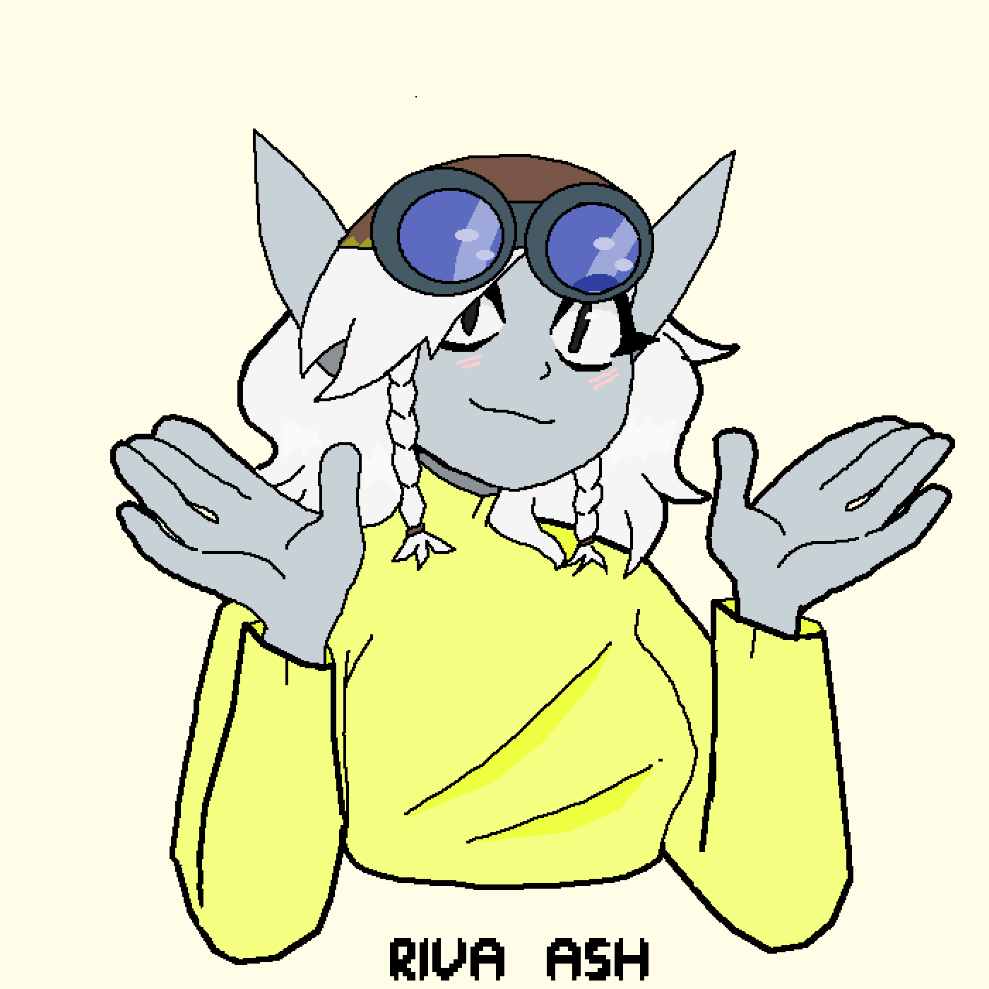 Pixilart - Riva Ash by LunarMoons