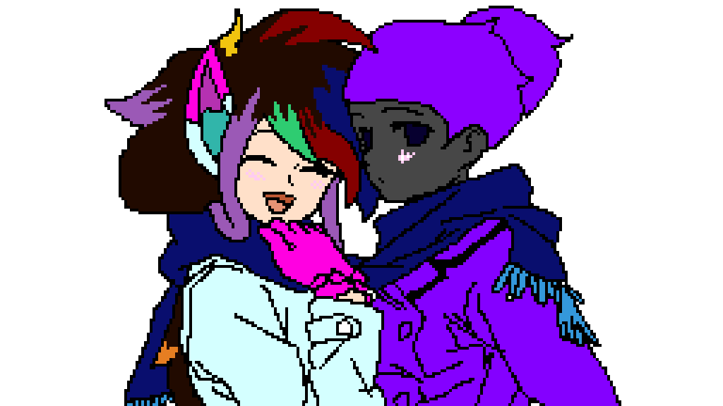 Pixilart - Friends collab by CrypticCrows