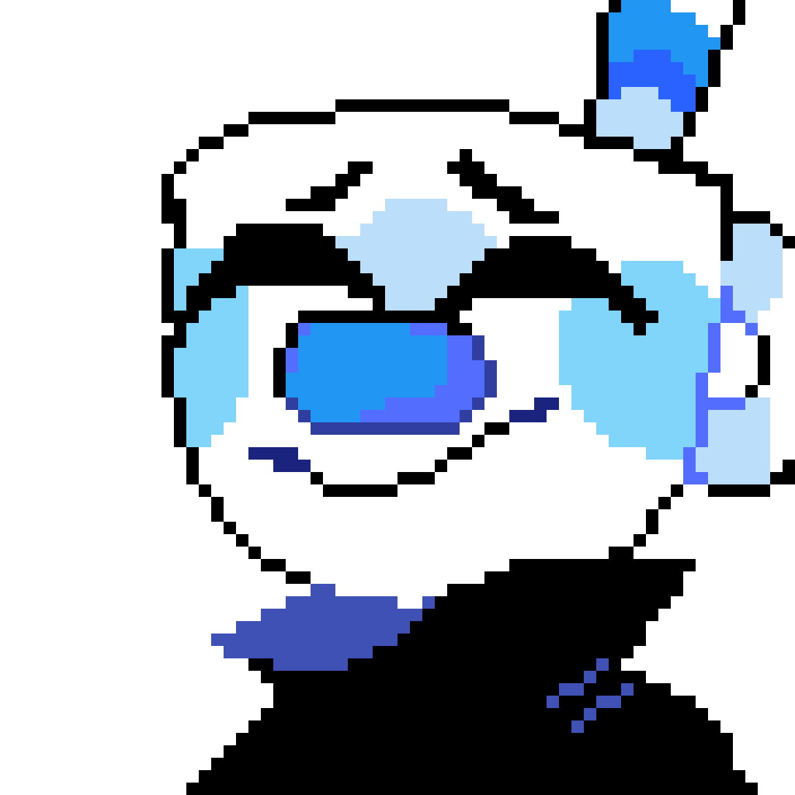 Pixilart - mughead by Bluuarts