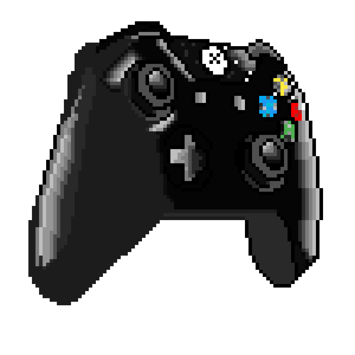 Editing Xbox one controller - Free online pixel art drawing tool - Pixilart