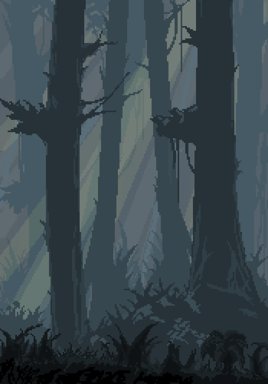 Pixilart - Dark Forest by Vkn643