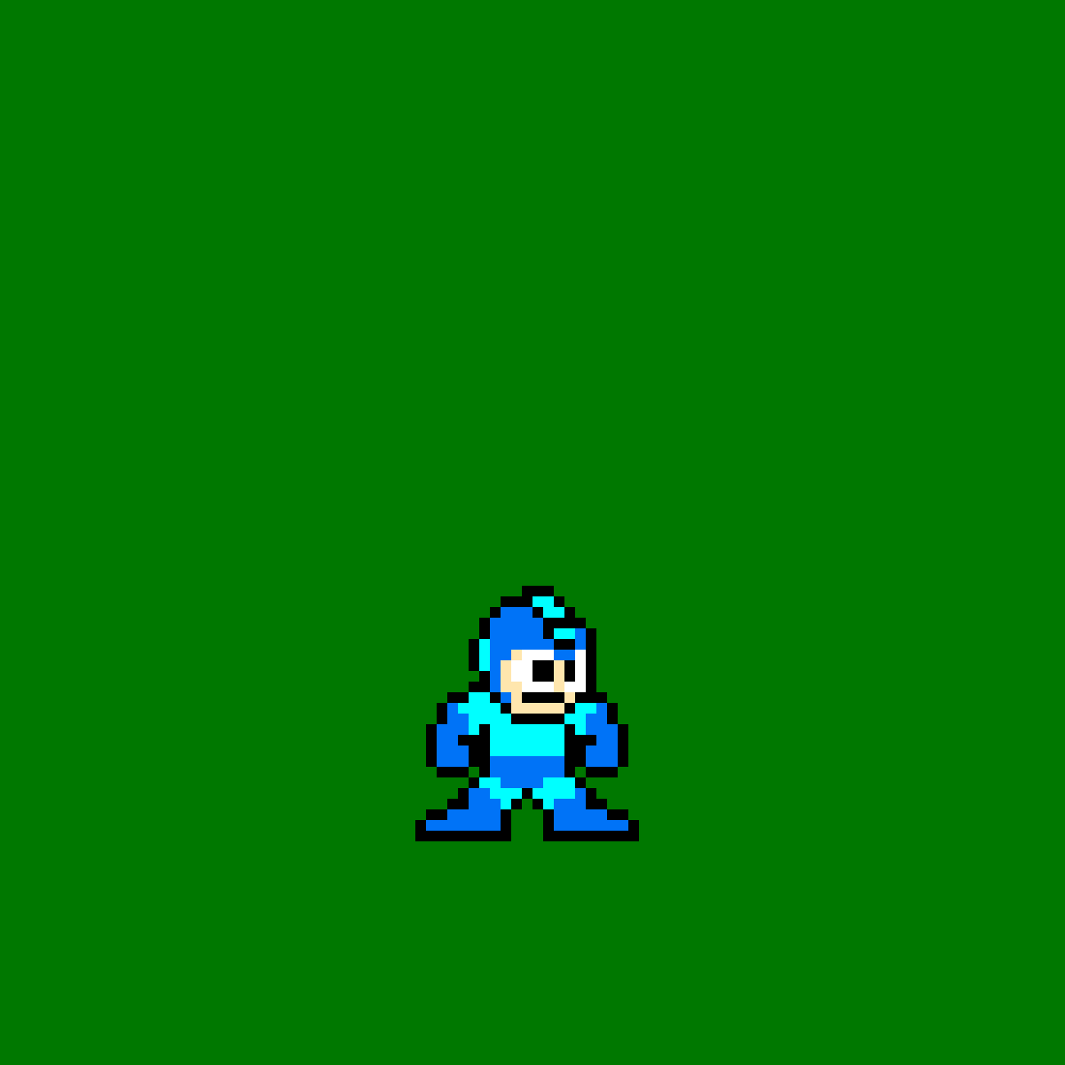 Pixilart - Mega Man Remade Sprite by Nintendo-Fan