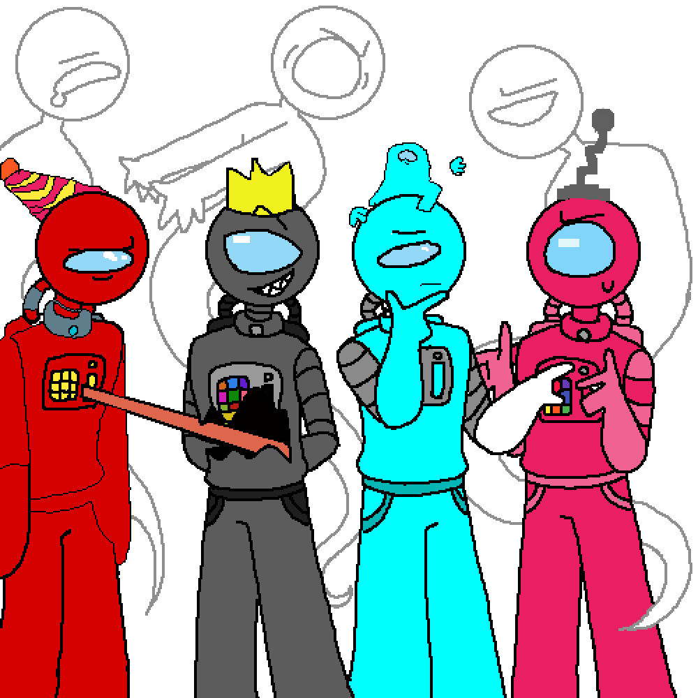 Pixilart - among us by The-Stoopid