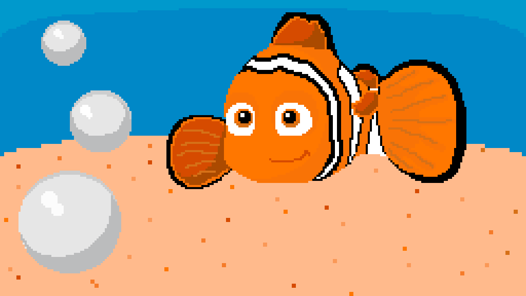 Editing Sketching Stuff ~ Nemo - Free online pixel art drawing tool ...