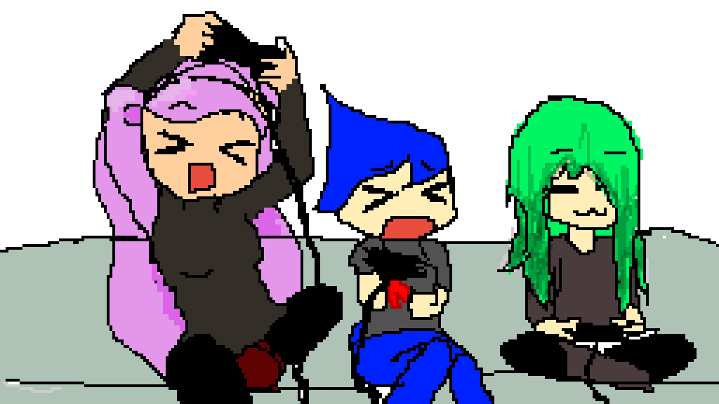 Pixilart - Video Game -collab- by Michi4Meifwa