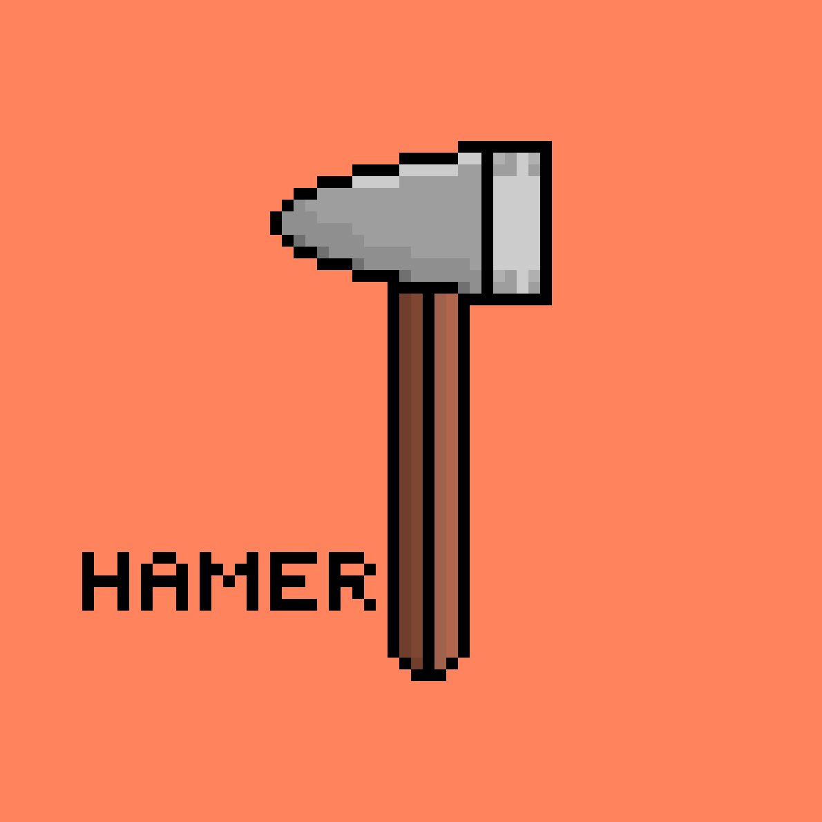 Pixilart - hamer by DAB-SOULS