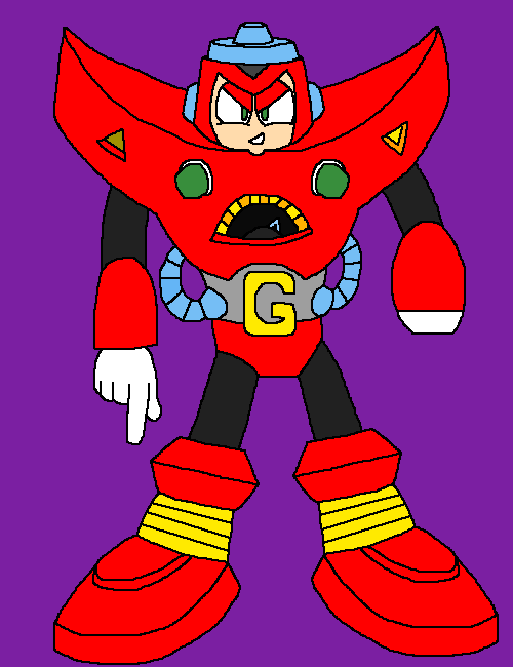 Pixilart - Gravity man by Inklingofgalaxy