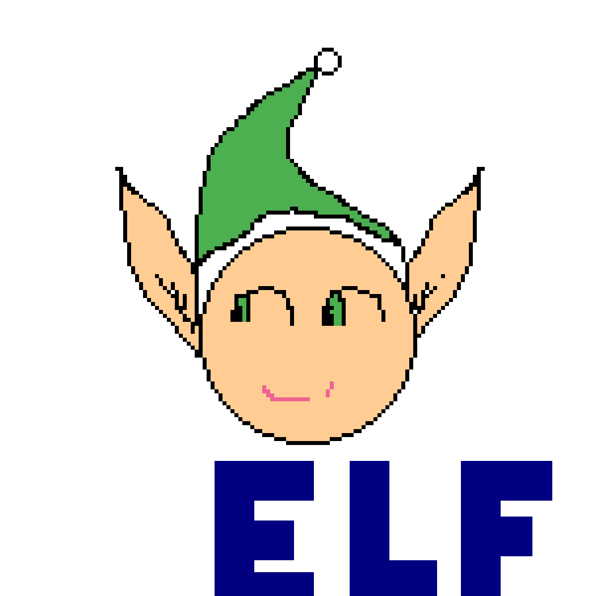 Editing elf - Free online pixel art drawing tool - Pixilart