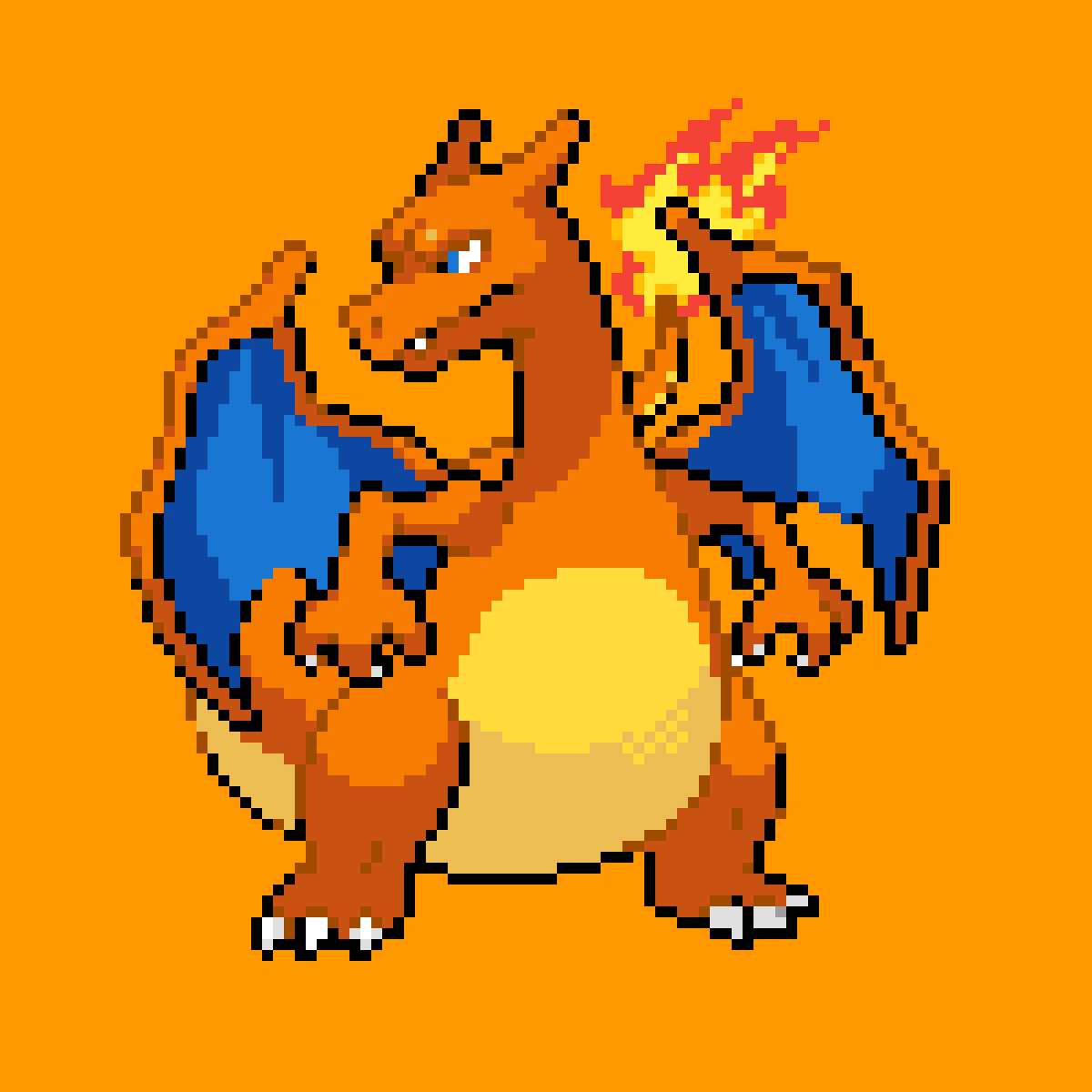 Pixilart - Charizard #6 by ElColindoChiken