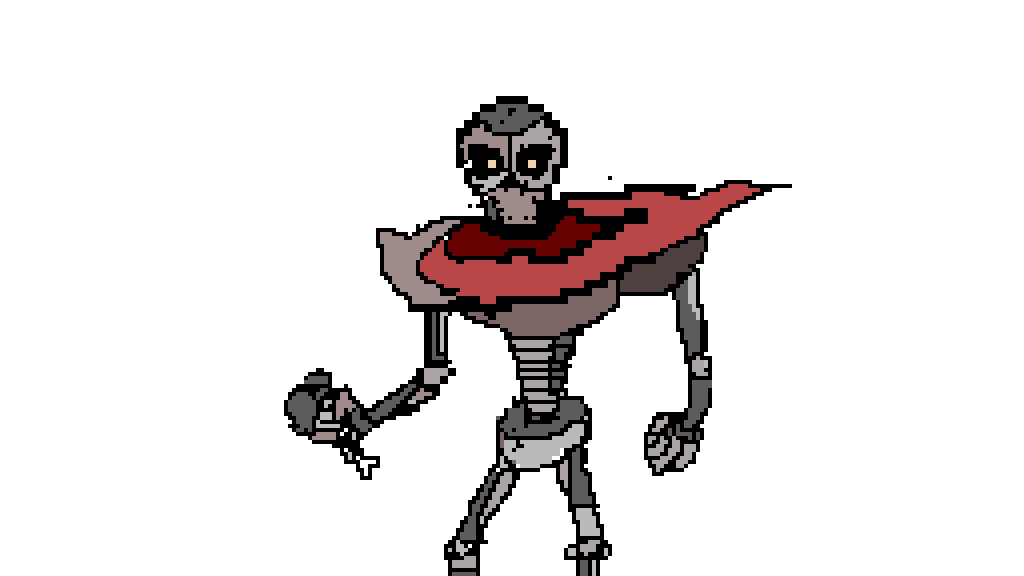 Pixilart - UnderRust Papyrus by HaZardX