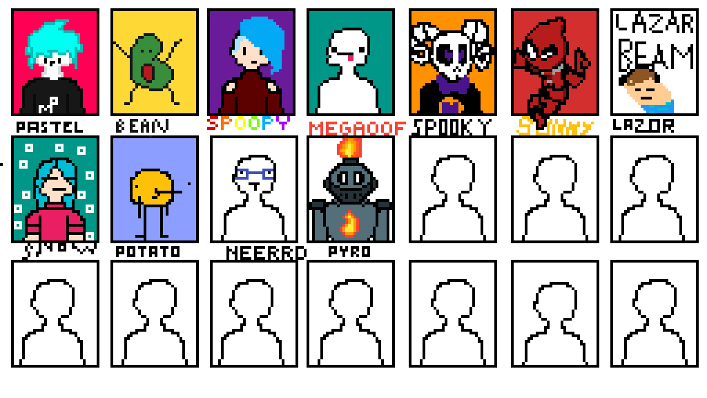 Editing Add a Dude - Free online pixel art drawing tool - Pixilart
