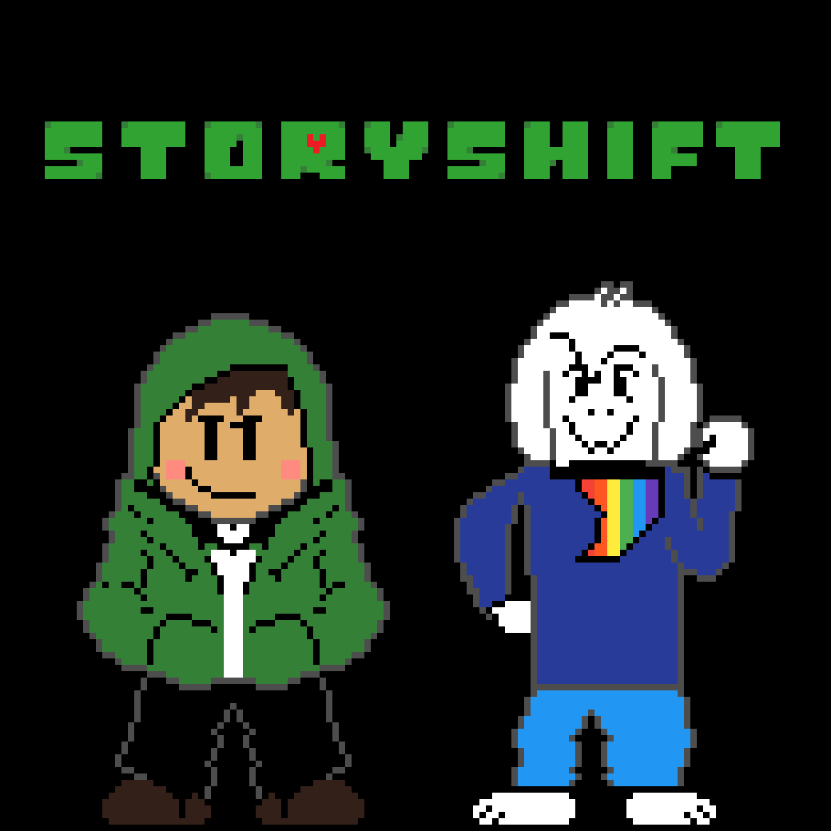 Pixilart - undertale storyshift by BlueboxDude