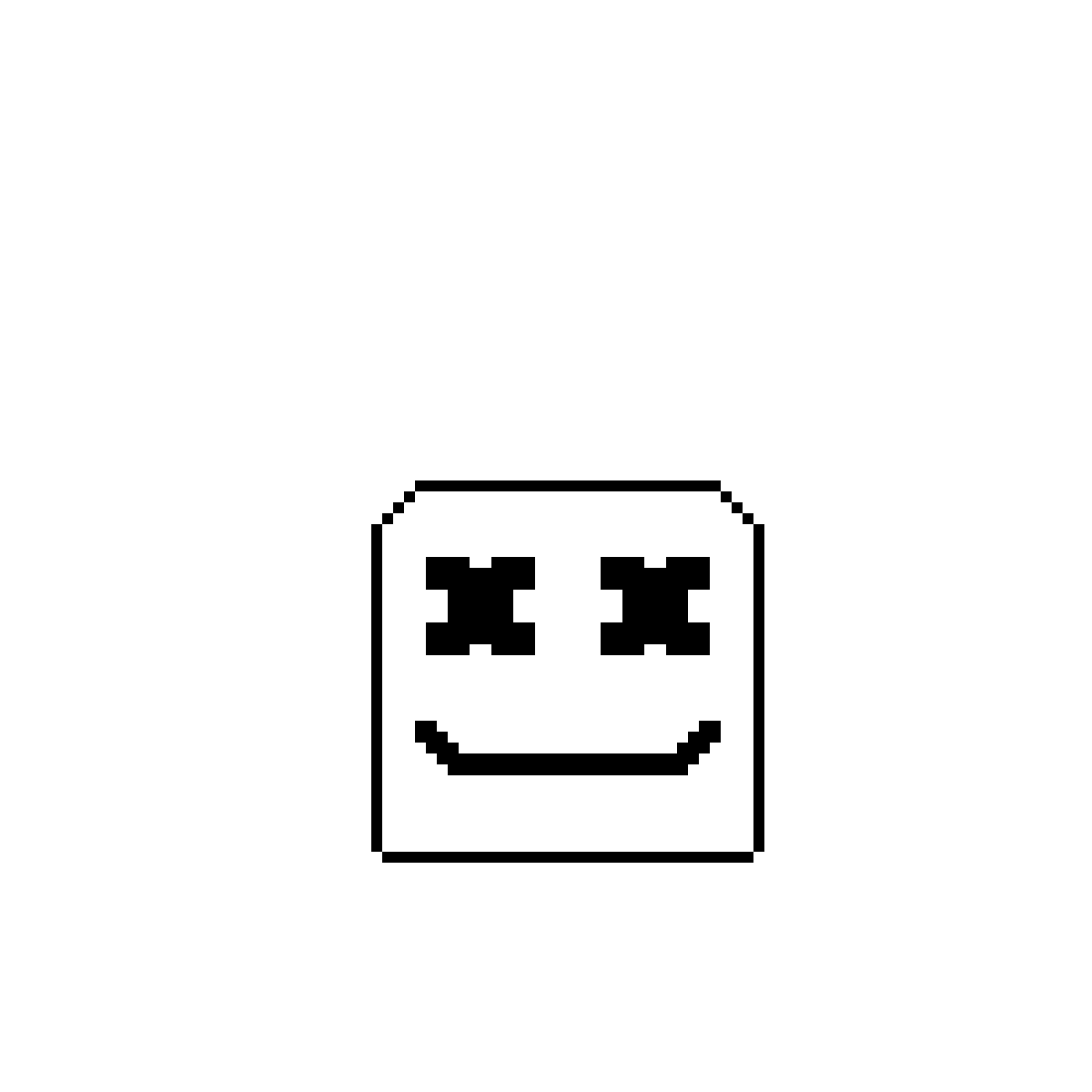 Editing Marshmello - Free online pixel art drawing tool - Pixilart
