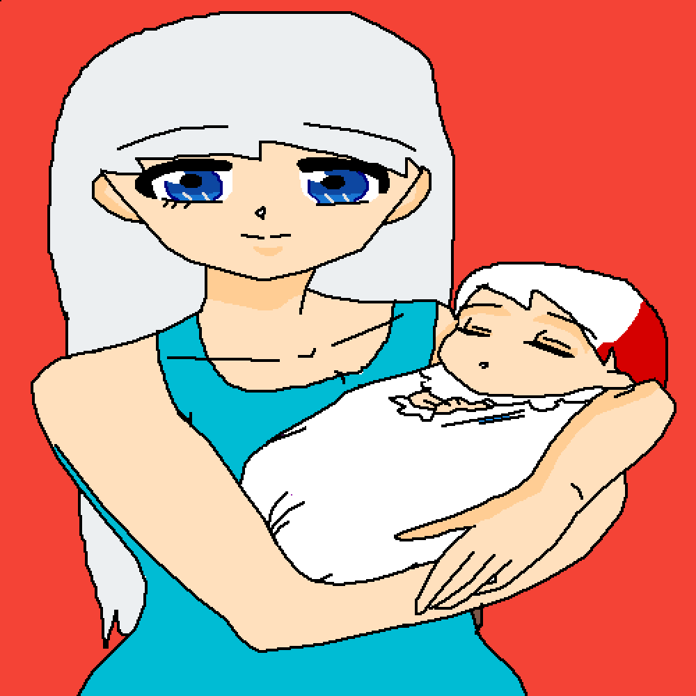 Editing todoroki baby - Free online pixel art drawing tool - Pixilart