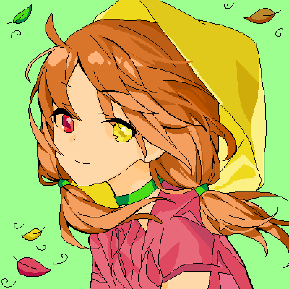 Girl Falling Outline