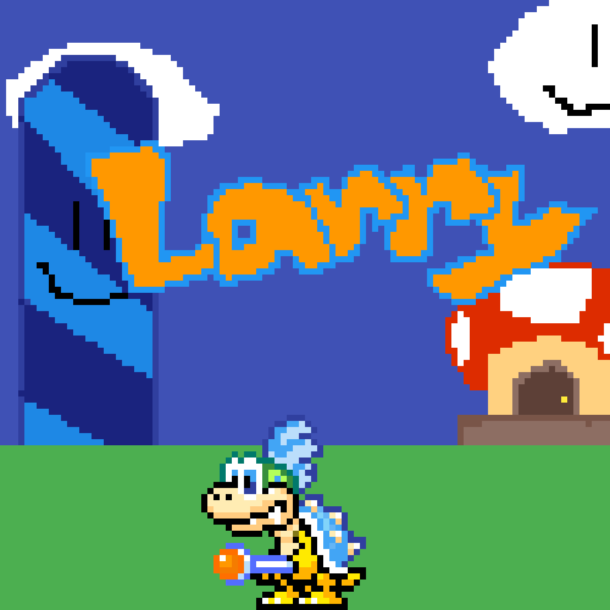 Pixilart - Larry SMW MM2 by ColinthePurpBro