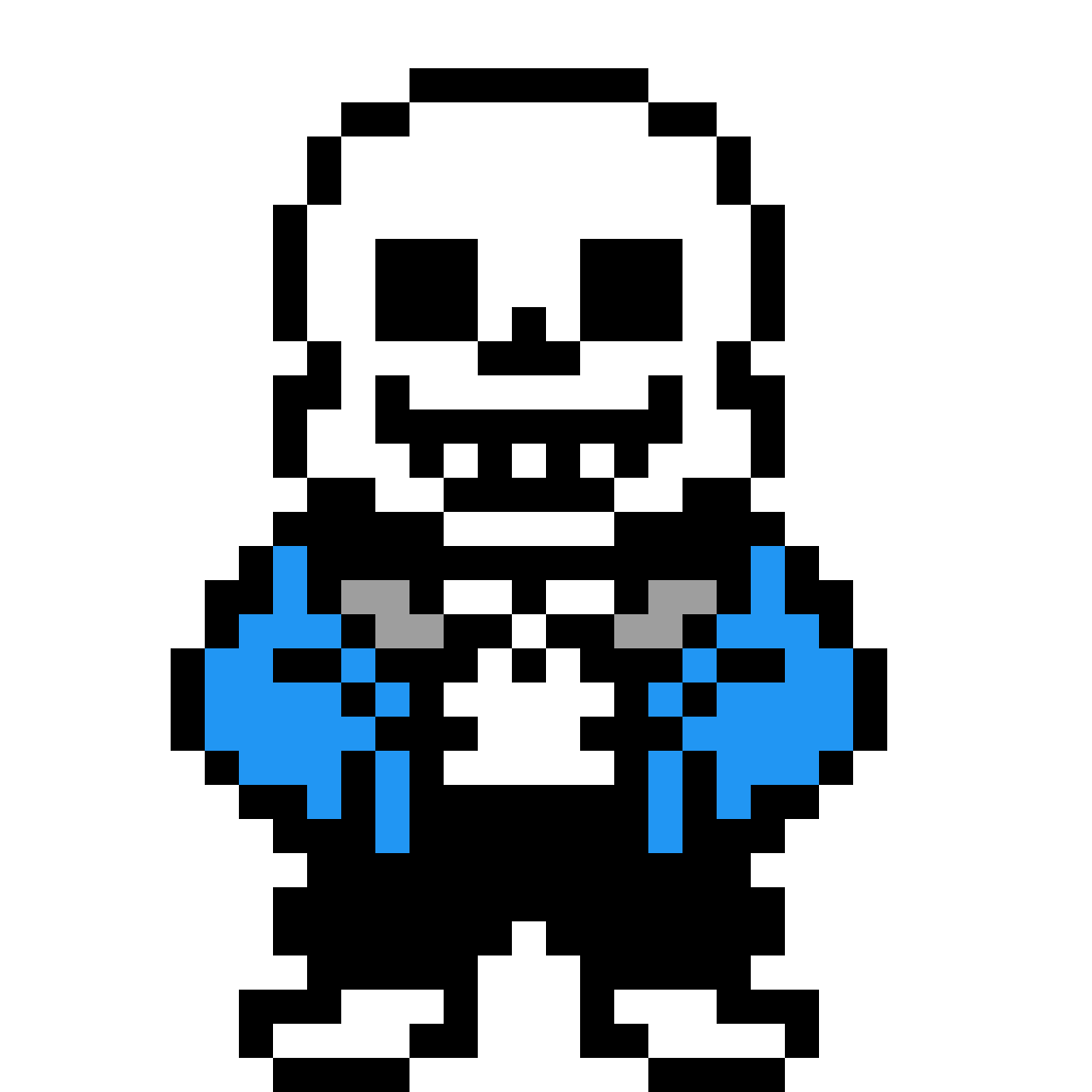 Pixilart - Sans Waving v2 by Anonymous