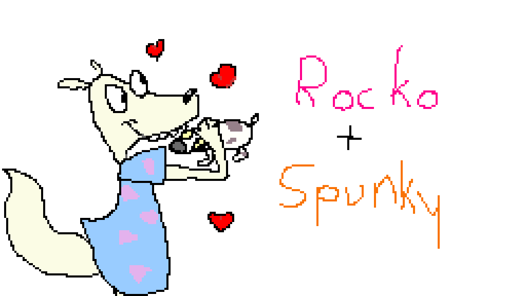 Editing Rocko's modern life fan art - Free online pixel art drawing ...