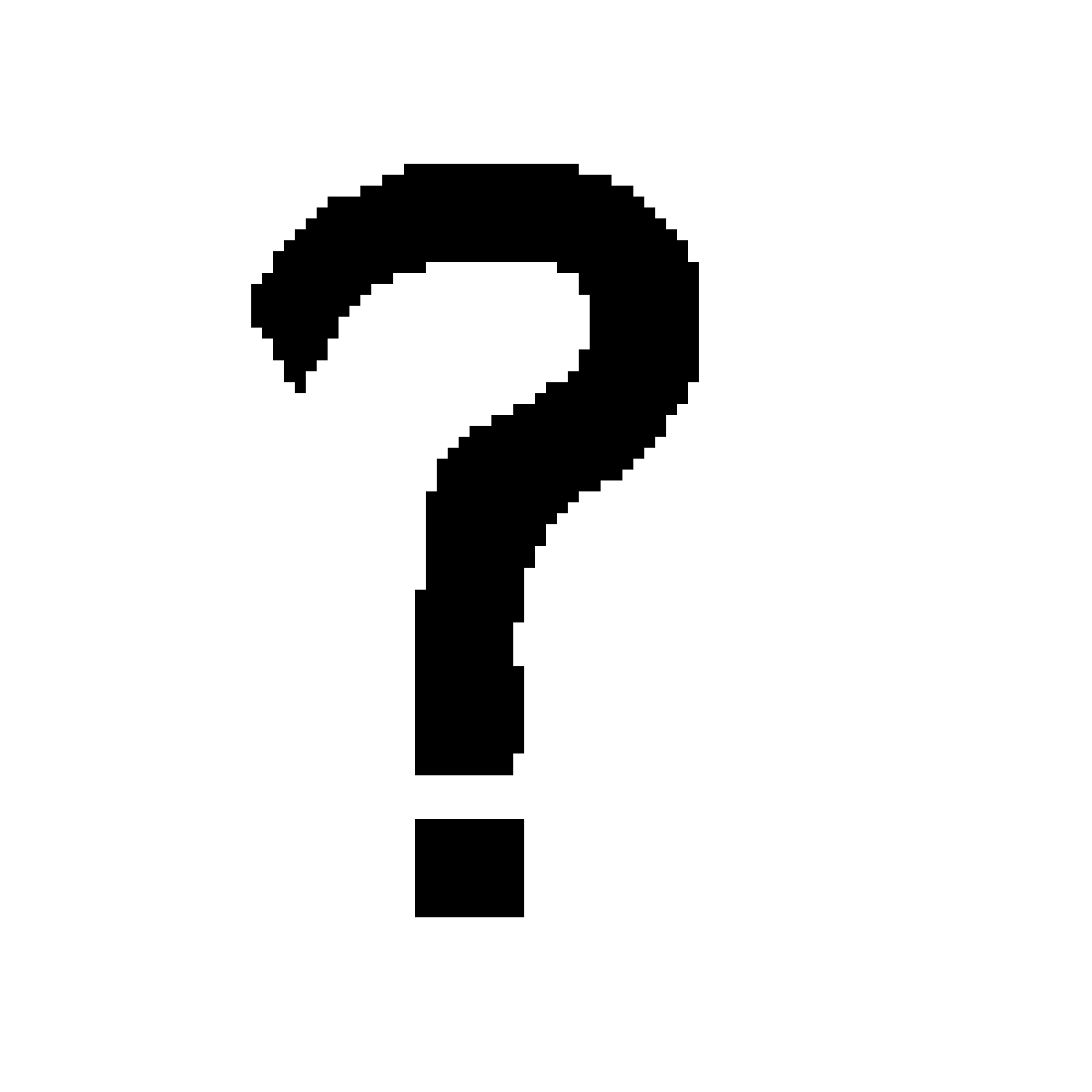 Pixilart - The Disappearing Question Mark by Ultrakittie