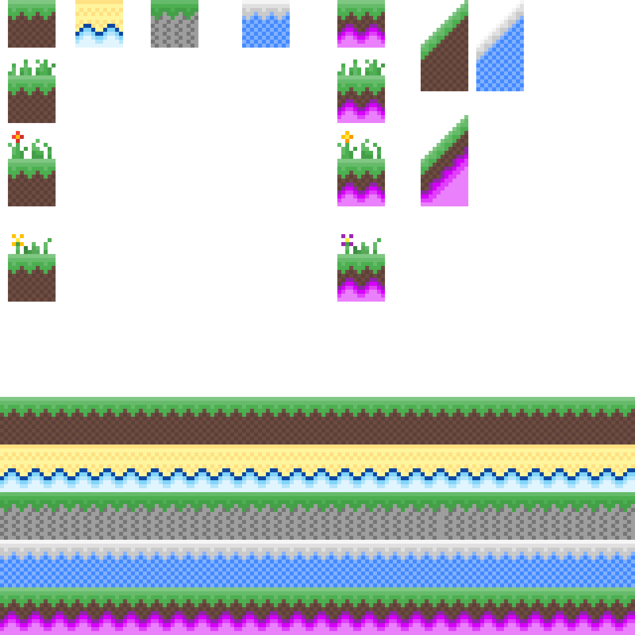 Pixilart - ground sprites by JediJustin6427