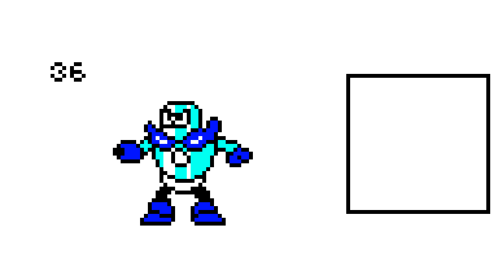 Pixilart - mega man boss test [unfineshed] by elucherini