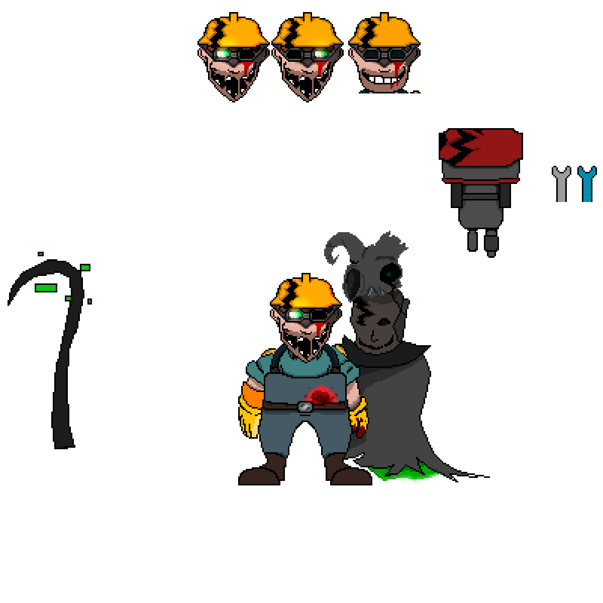 Pixilart - Dell sprite sheet by Sussysans