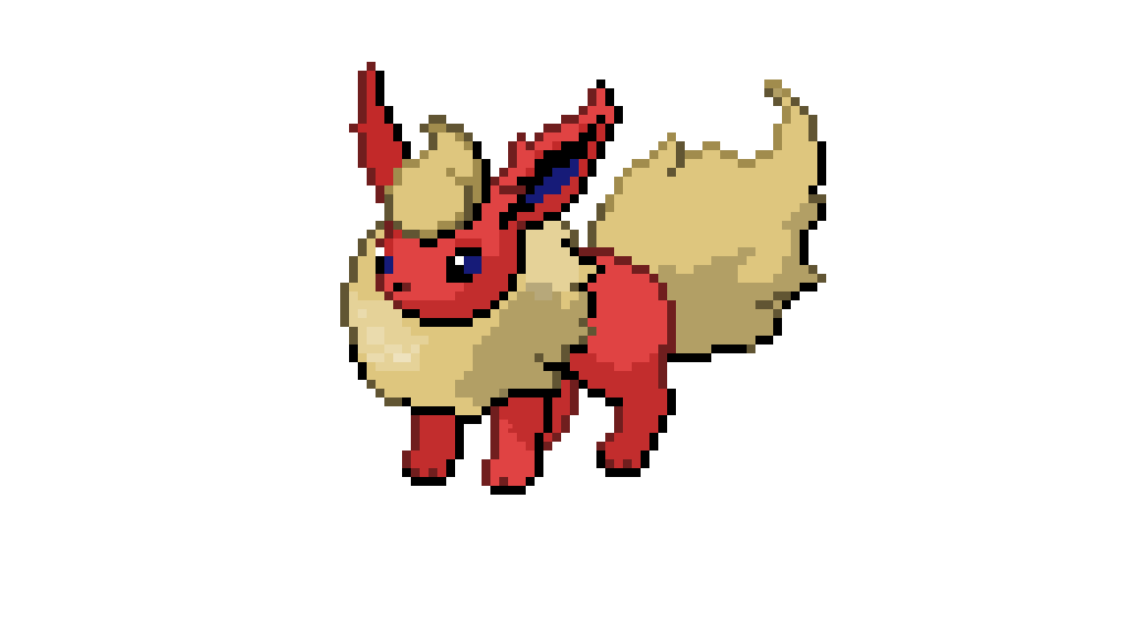 Pixilart - Flareon by FullyFuncQuirk