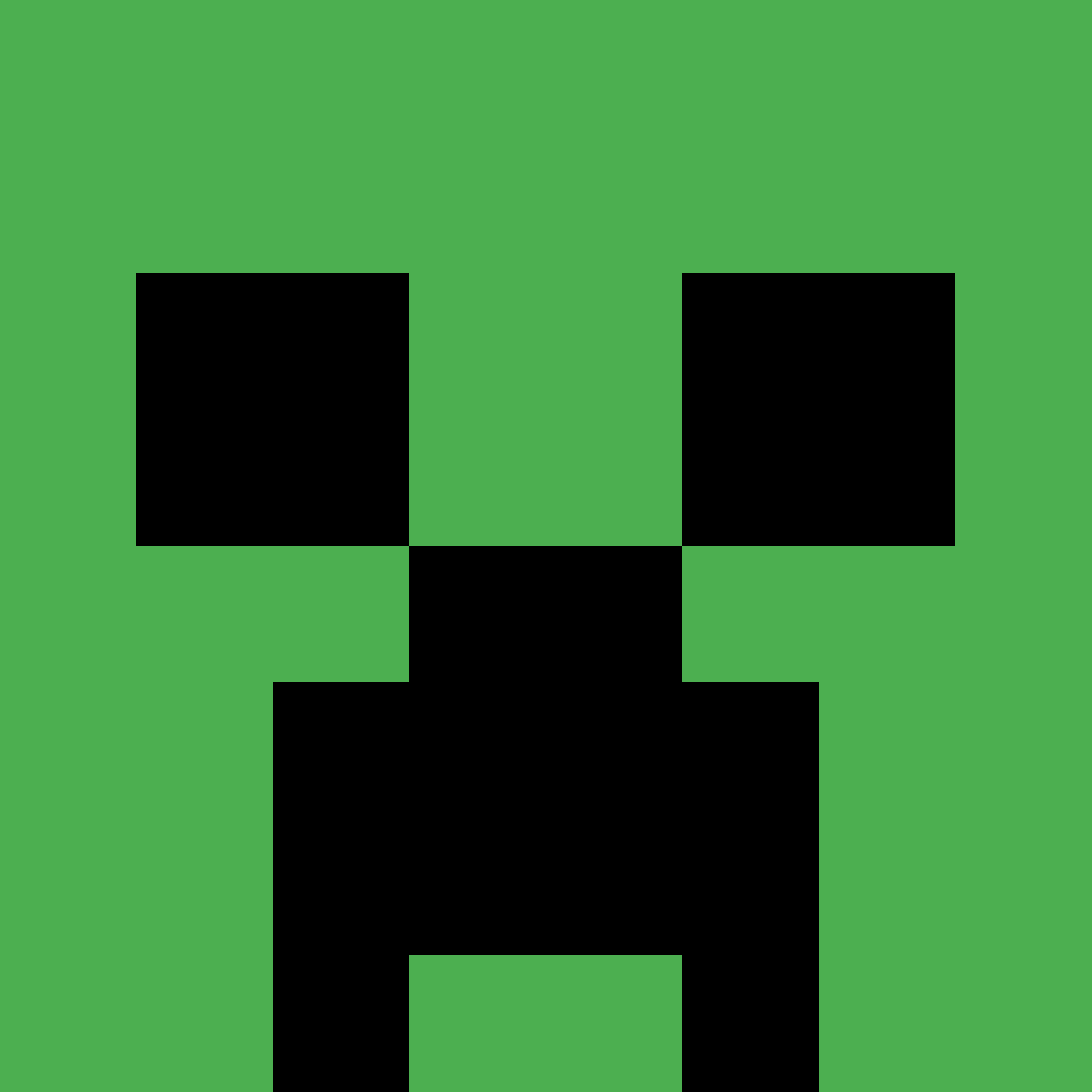Pixilart - Creeper Face by afurry