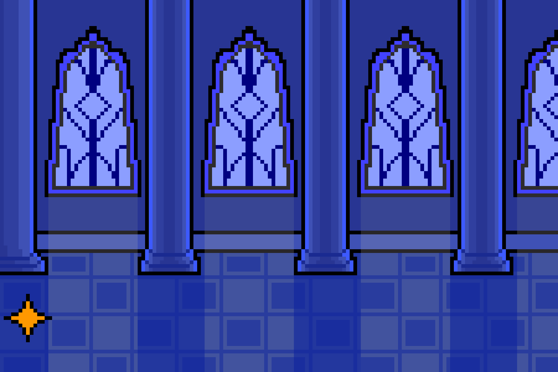 Pixilart - Dusttale Judgement Hall by Drk