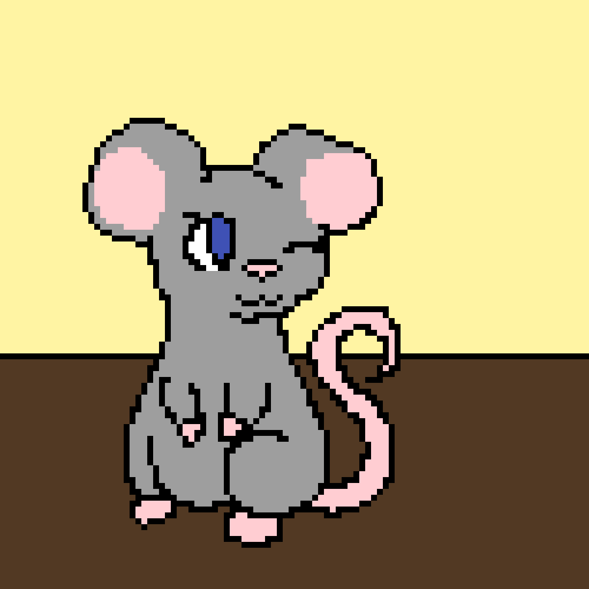 Pixilart - mouse by FloofyFox2008