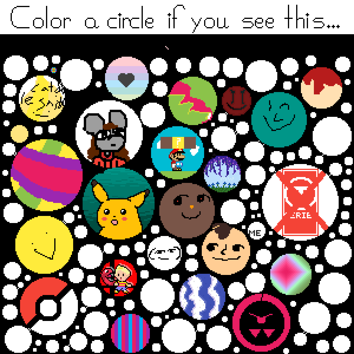 Pixilart - evil-looking circle by Rivalyy