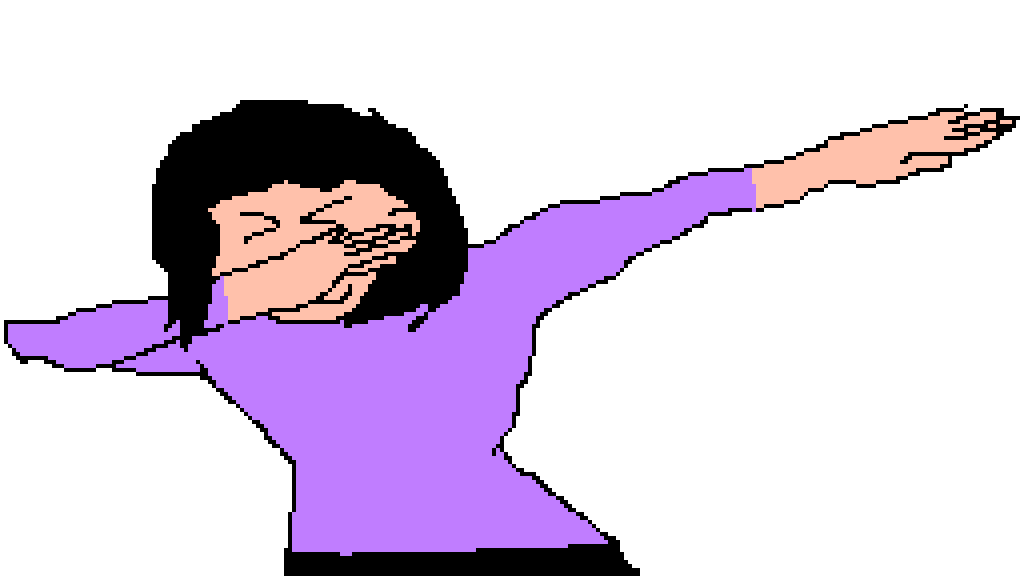 Pixilart - dabbing collab by Bellathebean