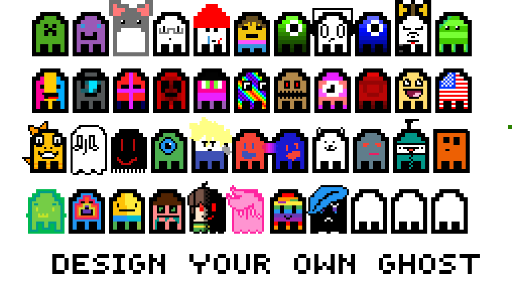 Pixilart - create your own ghost by thatoneemokid71