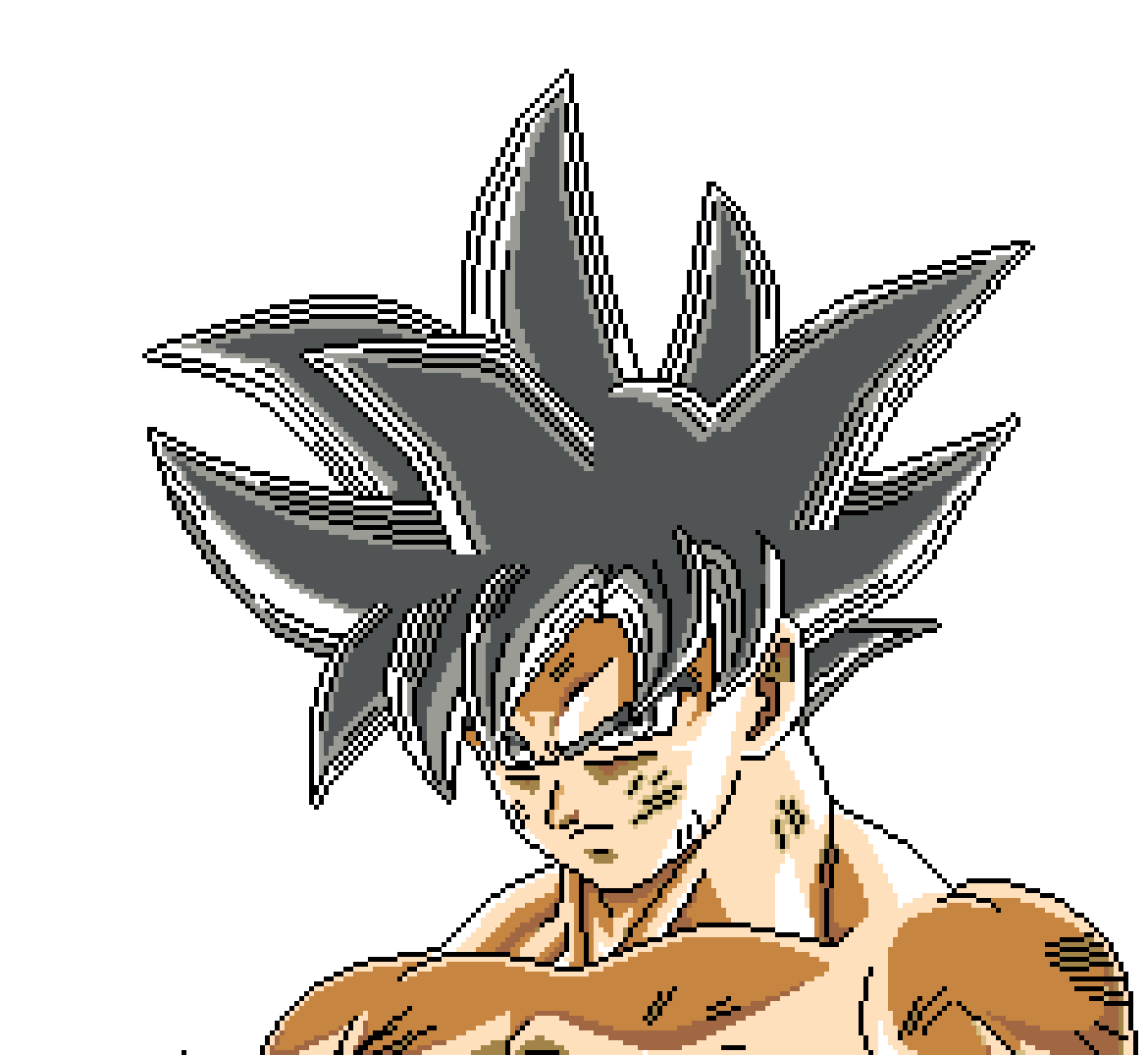 Pixilart - GOKU by AsZnEe