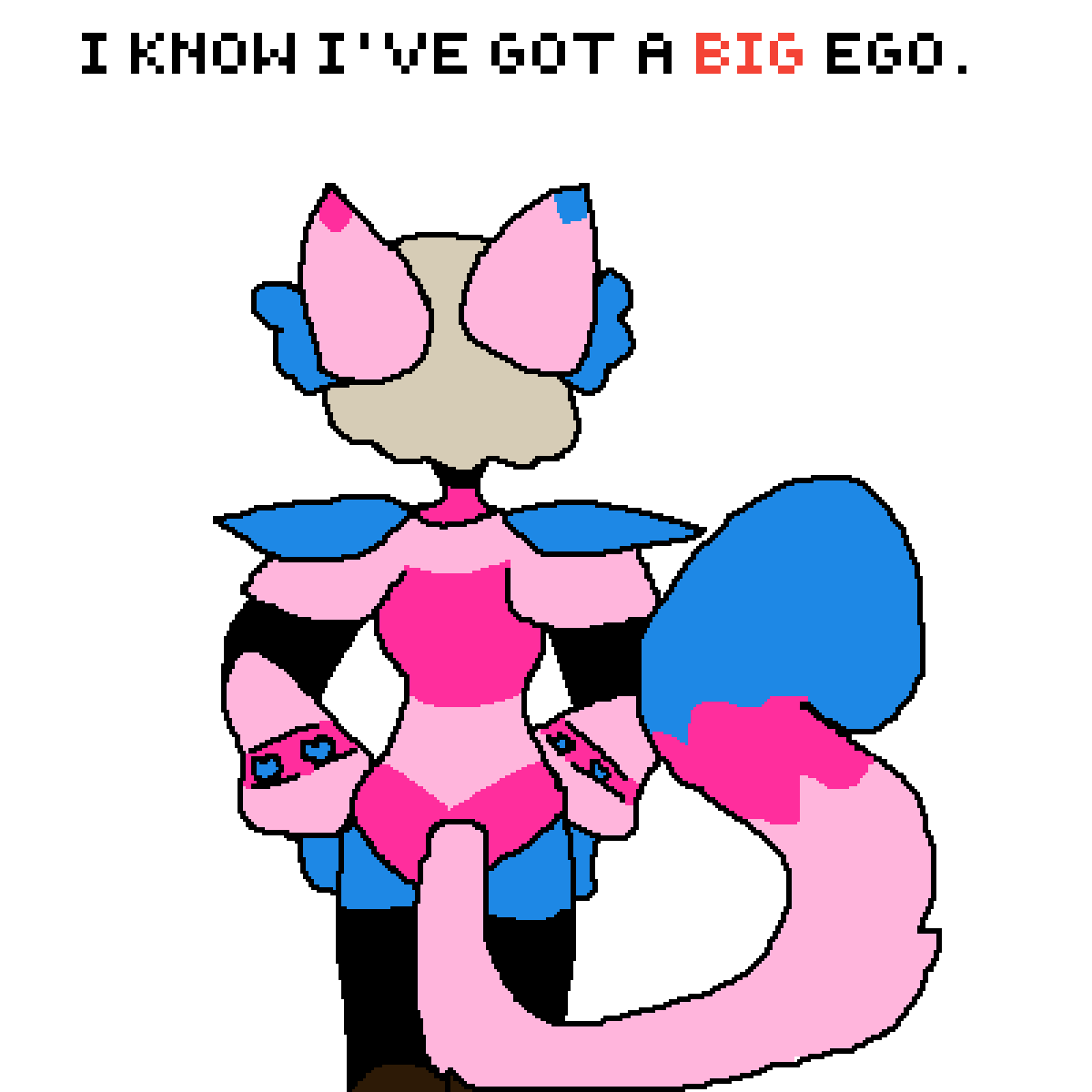 Pixilart - Big Ego Meme by CupOfMapleSyrup